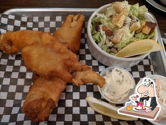 Menu at Chef Stan's Saloon restaurant, Port Rowan