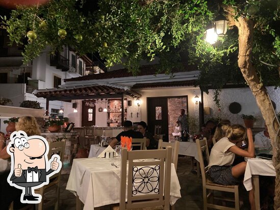 Menu at Rodi, Skopelos