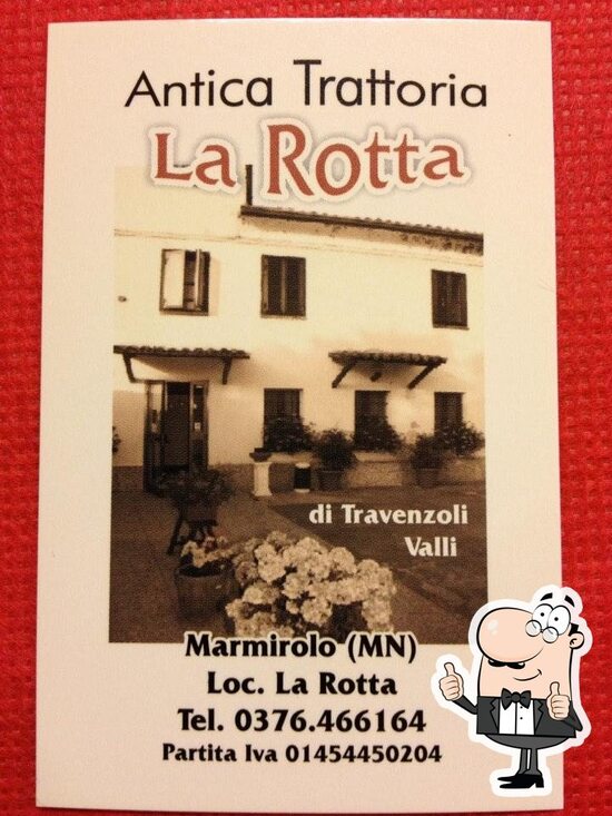Menu da Trattoria La Rotta ristorante, Rotta