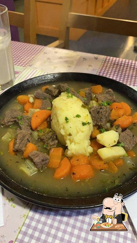 Menu at L'Arc En Ciel cafe, Clane