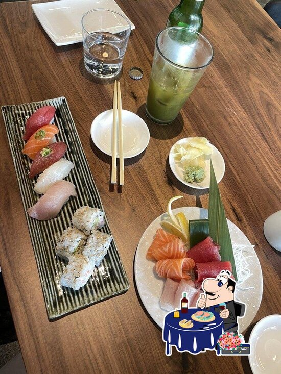 Menu at ikigai restaurant, Los Angeles