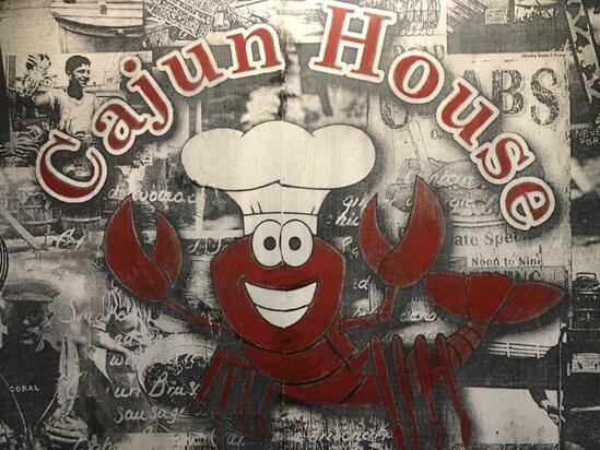 Menu at Cajun House restaurant, Merrillville