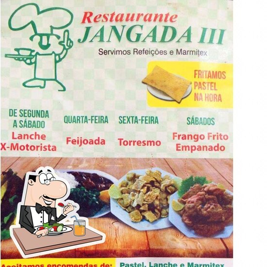 Menu em Restaurante Jangada III, Paranavaí, BR-376