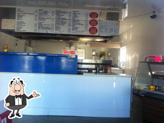 Menu at St Albans Seafoods restaurant, Christchurch
