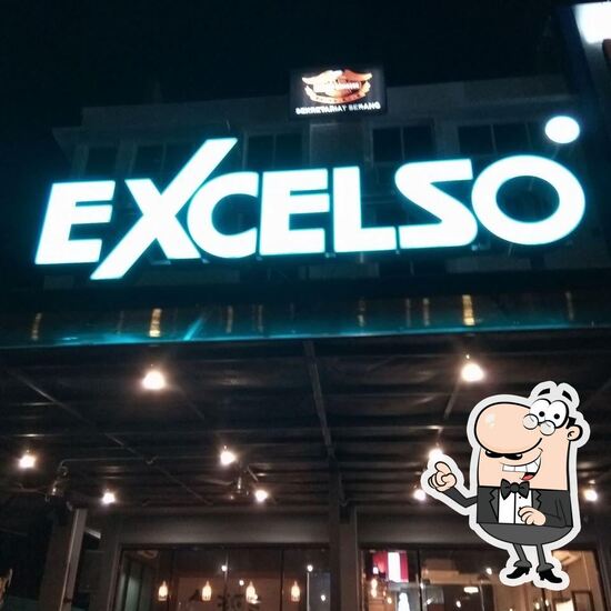 Menu at Excelso Cafe, Serang