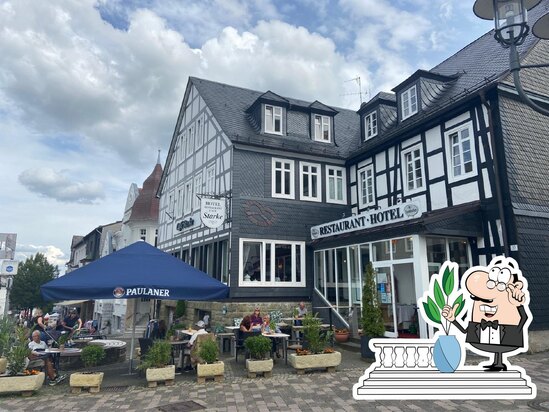Speisekarte von Hotel Starke cafe, Brilon