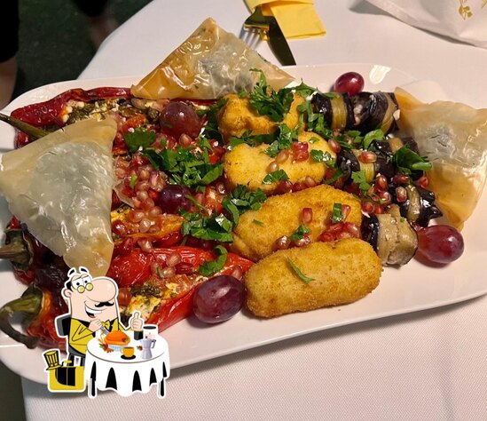 Menu at Mediterranean Delight restaurant, Nuremberg