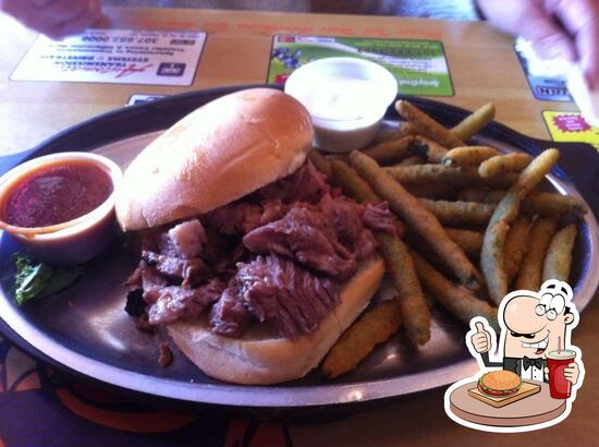 Menu at Pokey's BBQ, Gillette