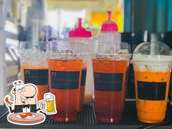 Menu at กาแฟสด PJ cafe, Pa Phutsa