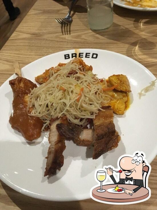 Menu at Breed, Almere