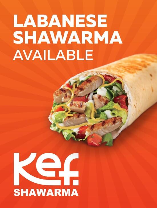 Menu at Kef Shawarma & Wraps, Hyderabad