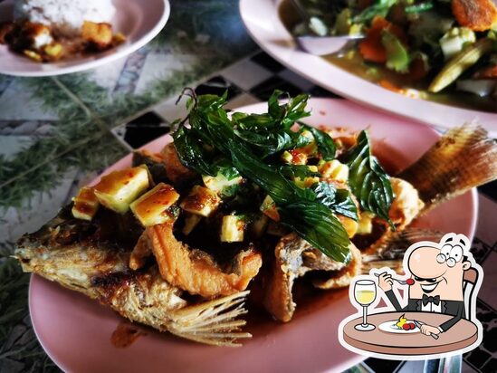 Carta de Fish Menu Restaurant, Mae Chan Town, Chiang Rai Province, Mae Chan