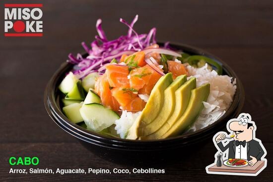 Menu at Miso Poke - Plaza Rio Food Garden pub & bar, Tijuana