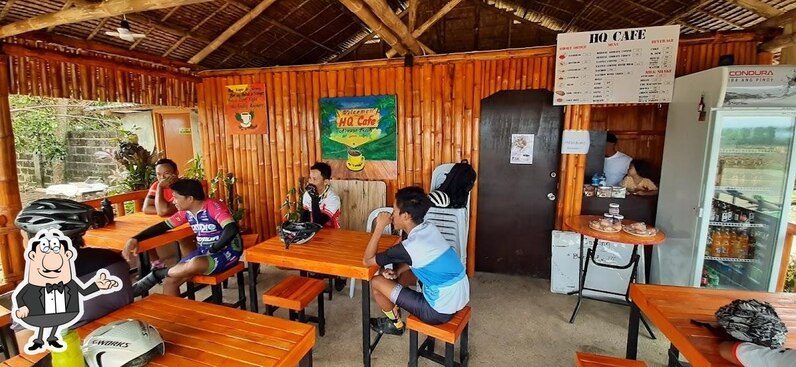 Menu at HQ Café, Silay City