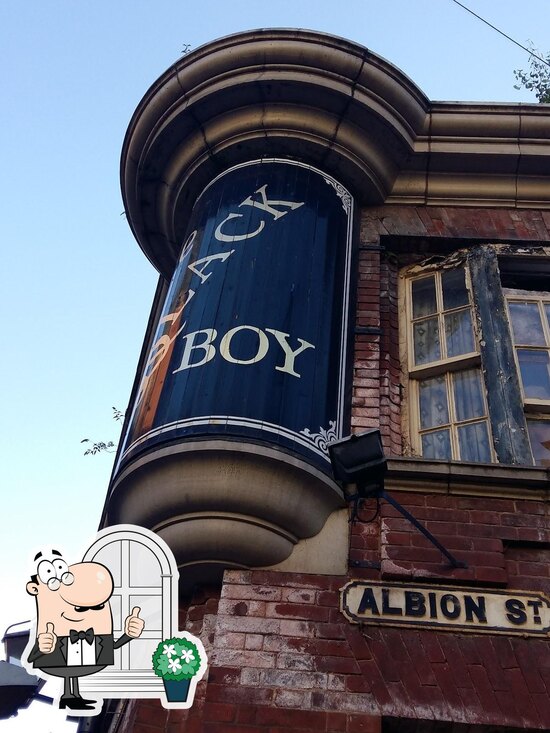 Menu at Black Boy pub & bar, Leicester, 35 Albion St