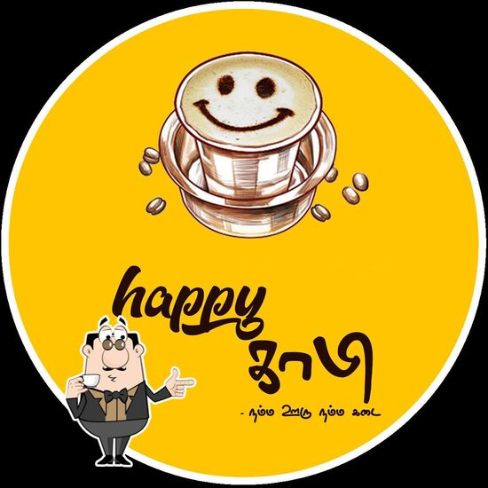Menu at Happy Kaapi Cafe, Coimbatore