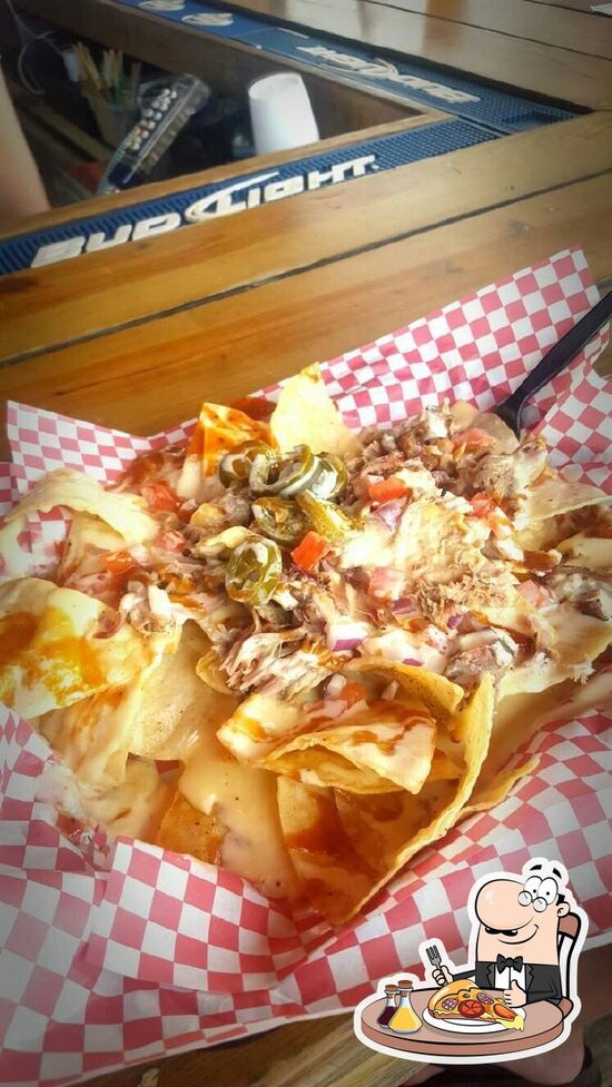 Menu at Moe's Original BBQ, Panama City Beach