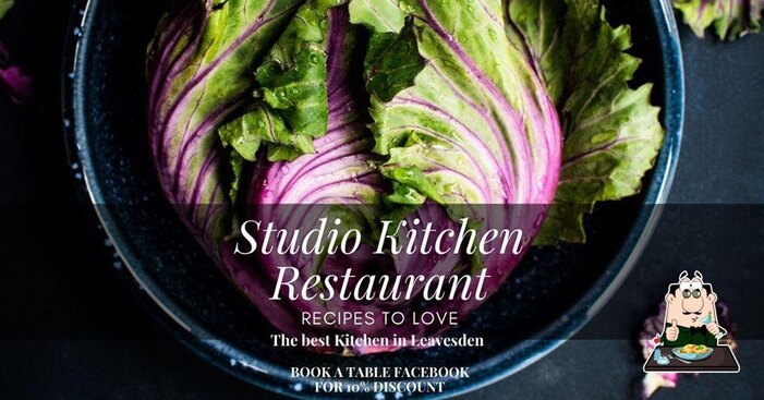 Menu at Studio Kitchen restaurant, Watford