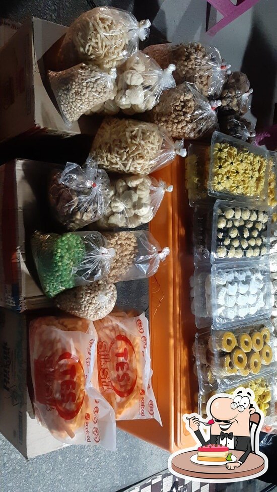 Menu at RM Minang Indah restaurant, Dumai