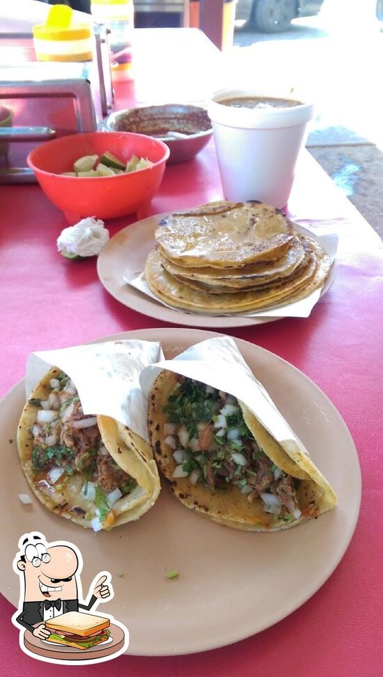 Menu at Birria restaurant, Tijuana, De los Obreros