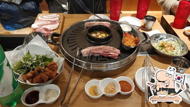 Carta del restaurante Hong Ma Tteok, Seul