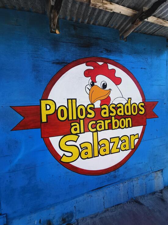 Menu at Pollos Asados al Carbon "SALAZAR" restaurant, Chetumal