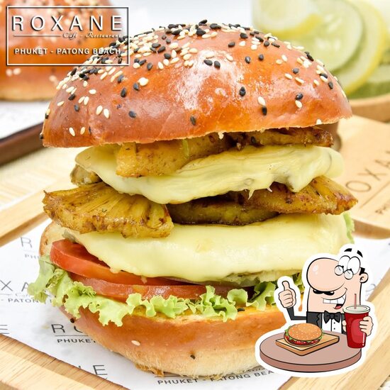 Menu at Roxane Cafe & Restaurant Jungceylon, Kathu