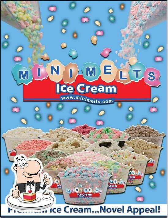 Menu at Mini Melts the ice cream dream restaurant, Ras Al-Khaimah