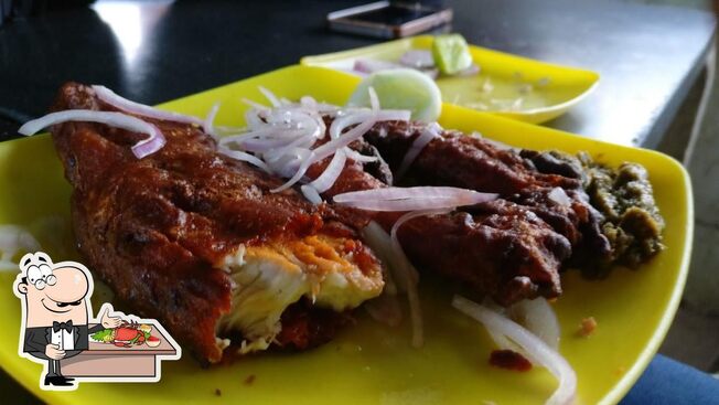 Menu at Karavali Fish Land, India, Hale Budanur