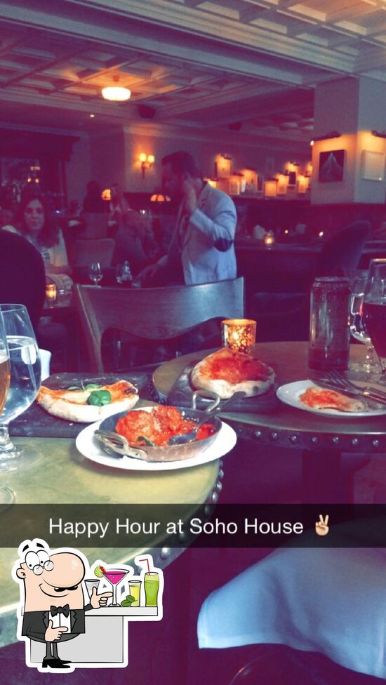 Menu at Soho House Toronto club, Toronto, Bishop's Building