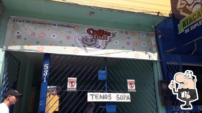 Menu at Coffee Time cafe, Belém