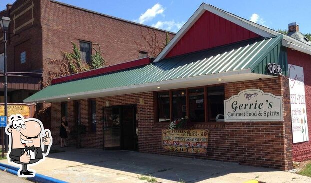 Menu at Gerrie's Italian on 9th Street restaurant, Clinton