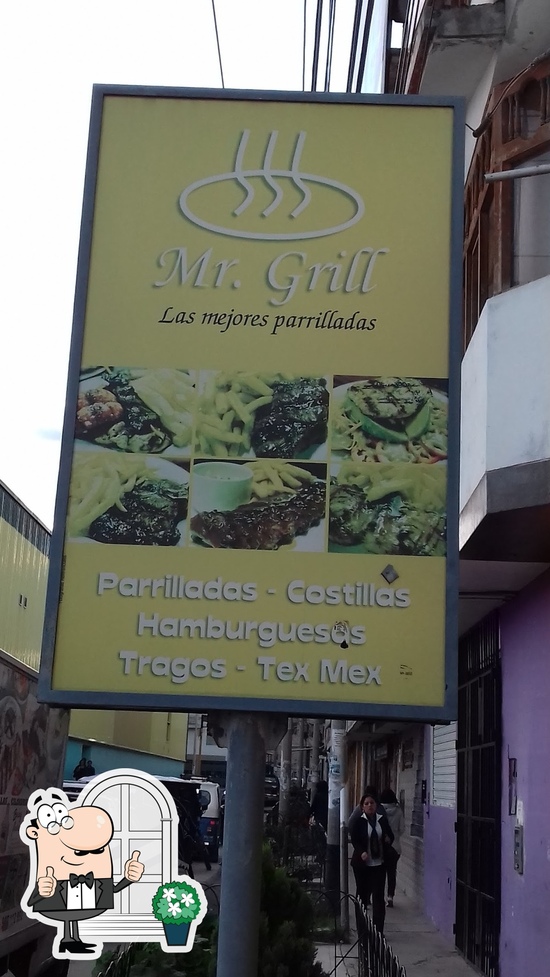 Carta de Mr. Grill - Mega Plaza, Cajamarca