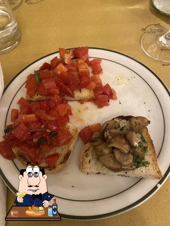 Carta del restaurante Osteria del Cinghiale Bianco, Florencia