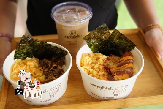 Menu at Scrmbld. x Puffle restaurant, Davao City