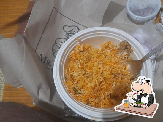 Menu at Mr. Biryani, Indore