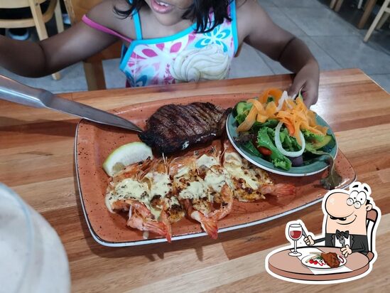 Menu at Calisto’s restaurant, Durban