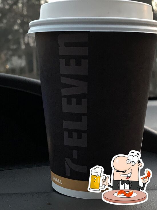 Carta del café 7-Eleven, Rockville, 1701 Rockville Pike