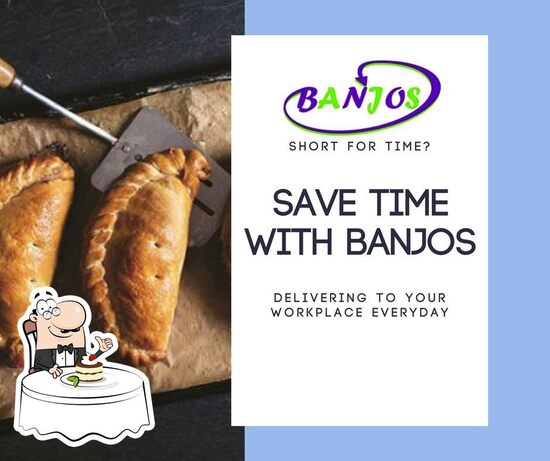 Menu at Banjos, Banbury