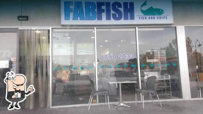 Menu at Fab Fish fast food, Berwick