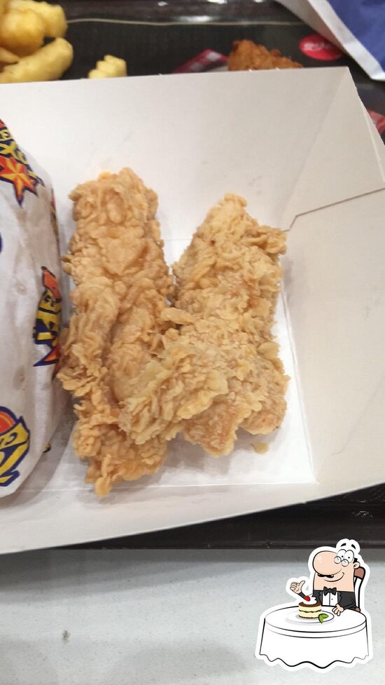 Menu at Texas Chicken restaurant, Dubai, Mohammed Bin Rashid Boulevard