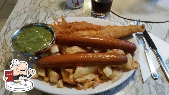 Menu at Neptune Fish and Chips fast food, Grantham
