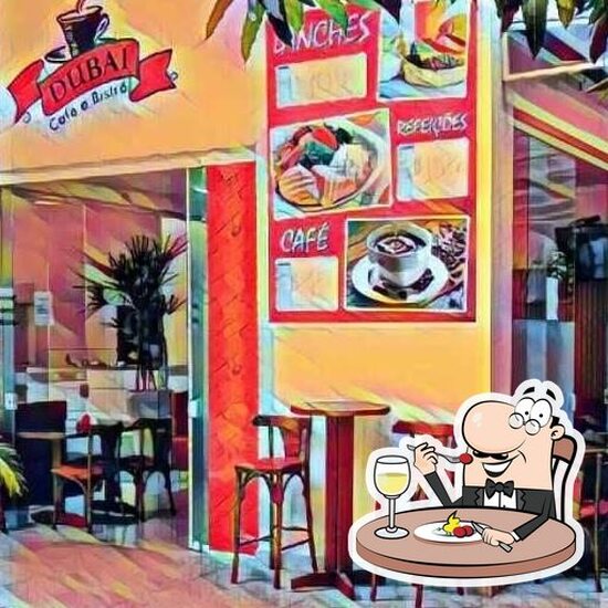 Menu at Dubai Café, Guarulhos