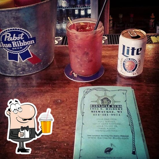 Menu at Barnacle Bud's, Milwaukee