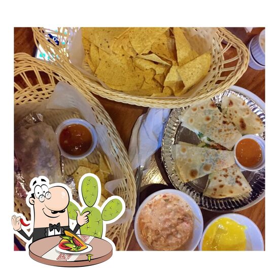 Menu at Los Guapos restaurant, Coron