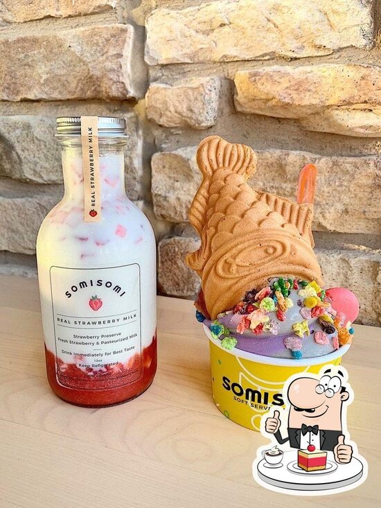 Menu at SomiSomi desserts, Frisco