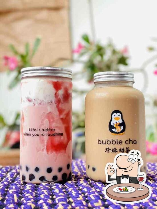 Menu at Bubble Cha, Abu Dhabi