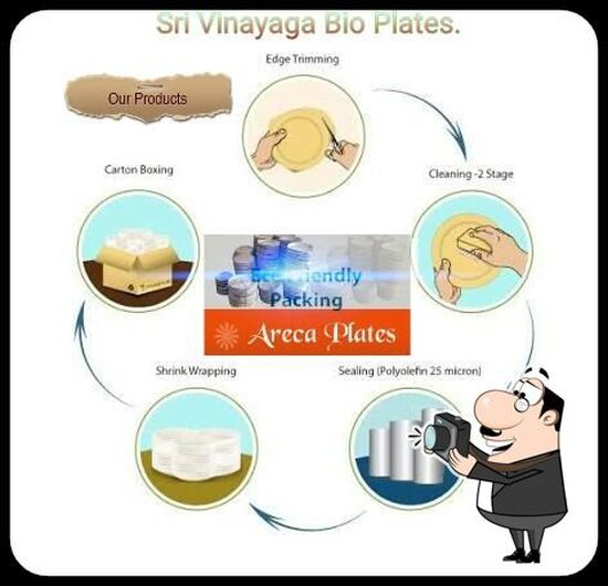 Areca leaf plates - Sri Vinayaga Bio plates., Madurai