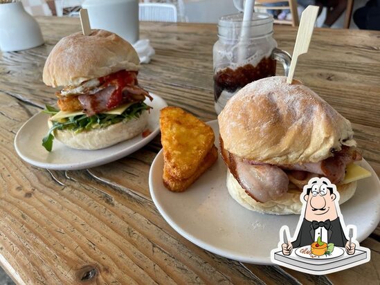 Menu at Mr Sha Shas cafe, Long Jetty