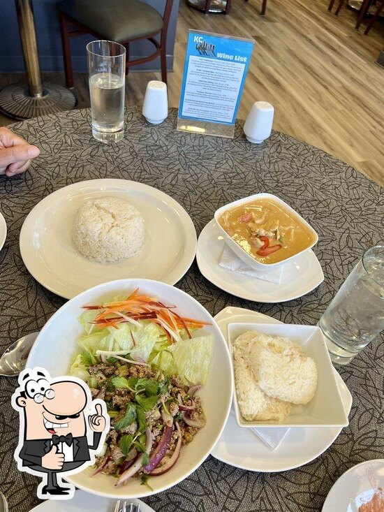 Menu at KC Thai restaurant, Overland Park